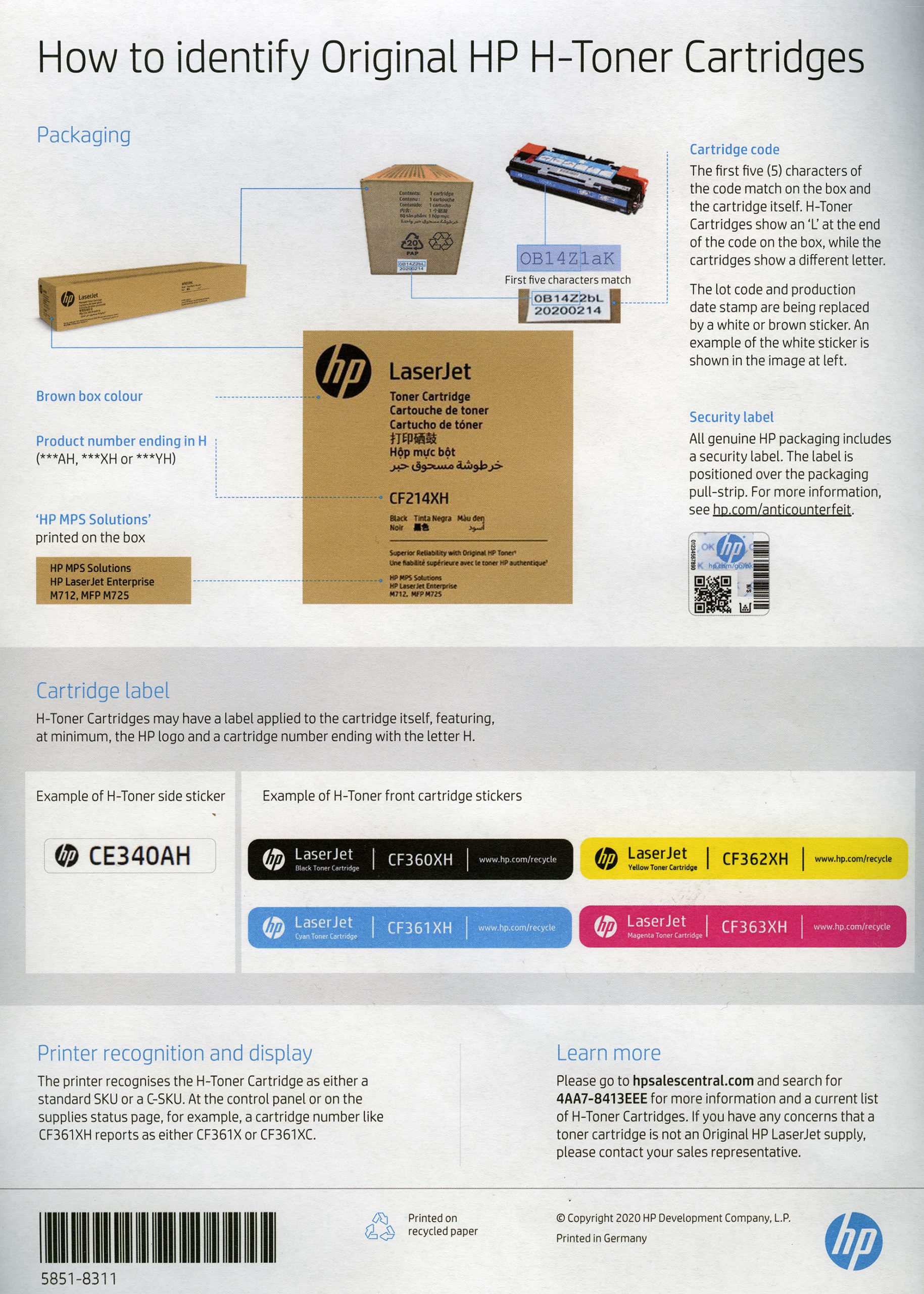 Waarom zit mijn HP toner in een andere doos? - Inktweb.nl Blog