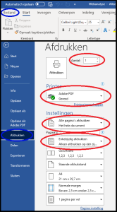 Hoe moet je printen met Word en Excel? - Inktweb.nl Blog