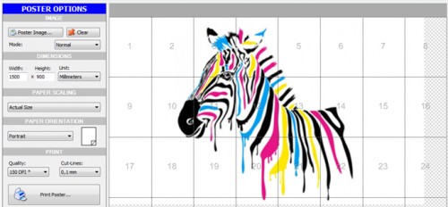 Foto's in posterformaat met een A4 printer maken!