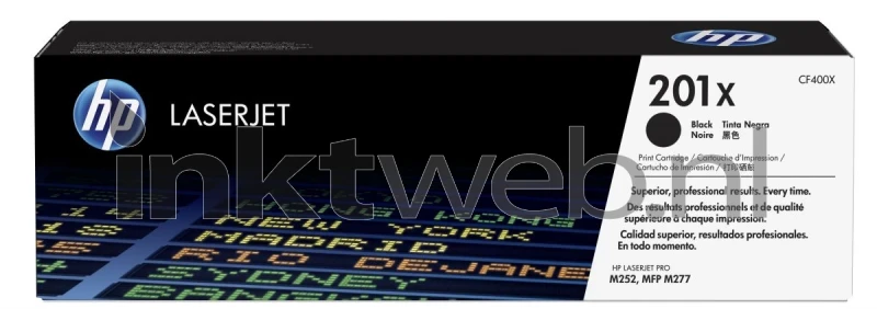 HP 201X zwart (Origineel Hoge Capaciteit)