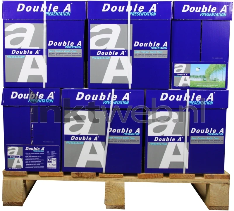 Double A Presentation A4 Papier 80 pakken (100 grams) wit (Origineel)