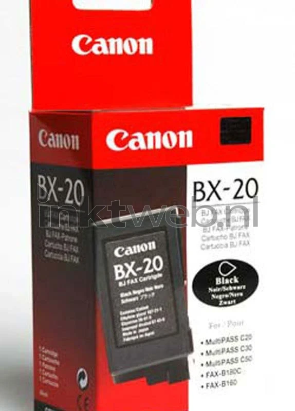 Canon BX-20 zwart (Origineel)