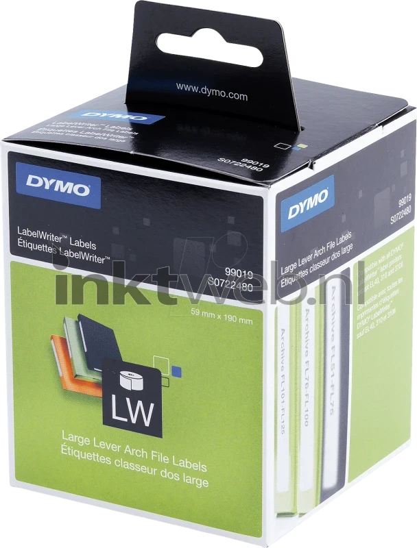 Dymo 99019 59 mm x 110 mm wit (Origineel)