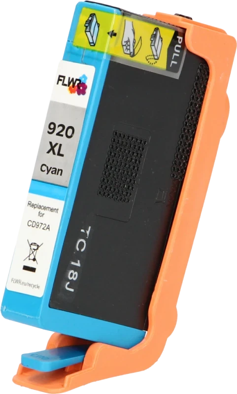 FLWR HP 920XL Multipack zwart en kleur (Huismerk (remanufactured))