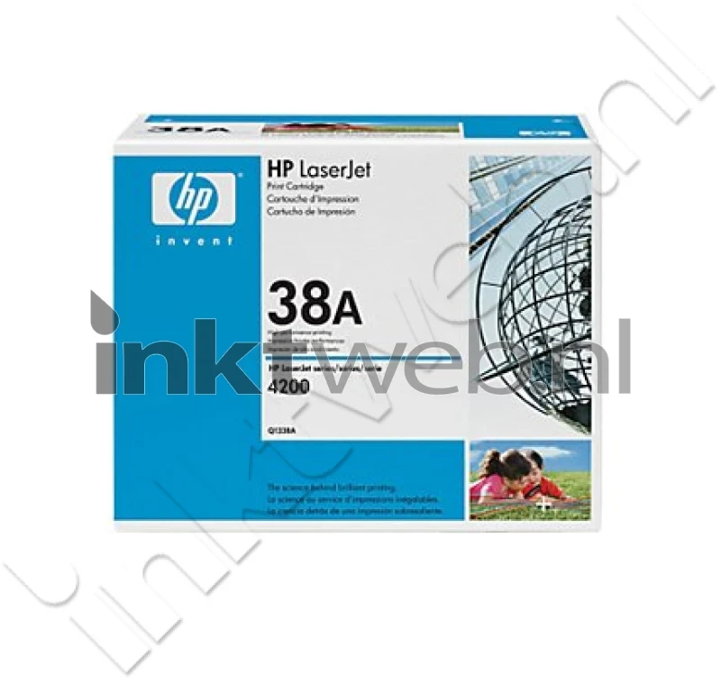 HP 38A zwart (Origineel)