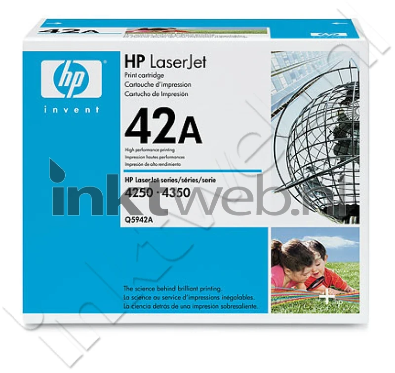 HP 42A zwart (Origineel)