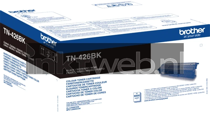 Brother TN-426 zwart toner | Voordelig bij Inktweb.nl