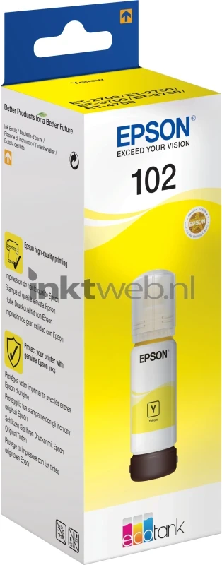 Epson 102 Ecotank geel (Origineel)