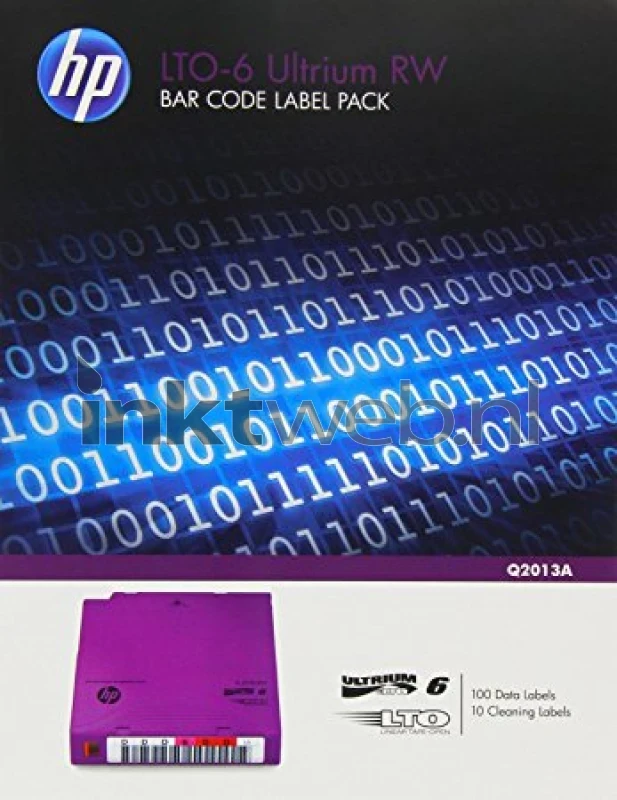 HP HPE LTO Ultrium 6 barcodes (Origineel)