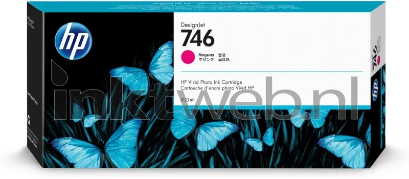 HP 746 magenta cartridge | Voordelig bij Inktweb.nl