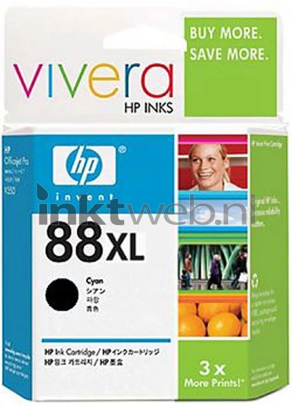 HP 88 XL zwart (Origineel Hoge Capaciteit)
