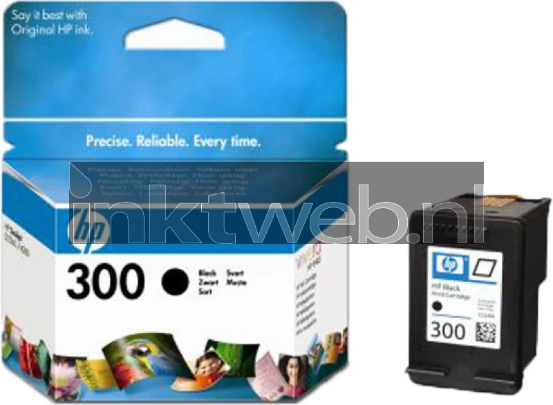 HP 300 zwart cartridge | Voordelig bij Inktweb.nl