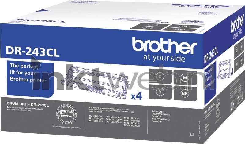Brother DR-243CL Drum Units zwart en kleur (Origineel)