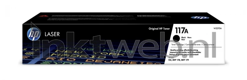 HP 117A zwart (Origineel) - Inktweb.nl