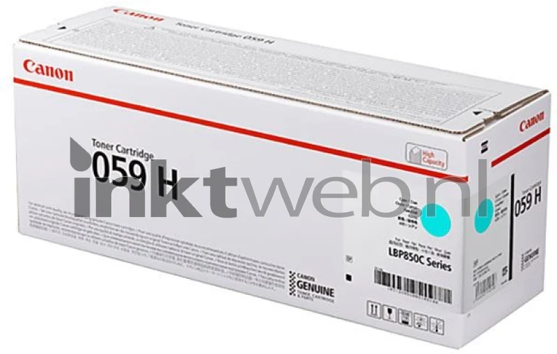 Canon 059H cyaan toner | Voordelig bij Inktweb.nl