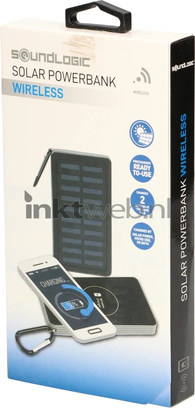 Soundlogic Solar Power Bank Wireless 5.000 mAh (Origineel)