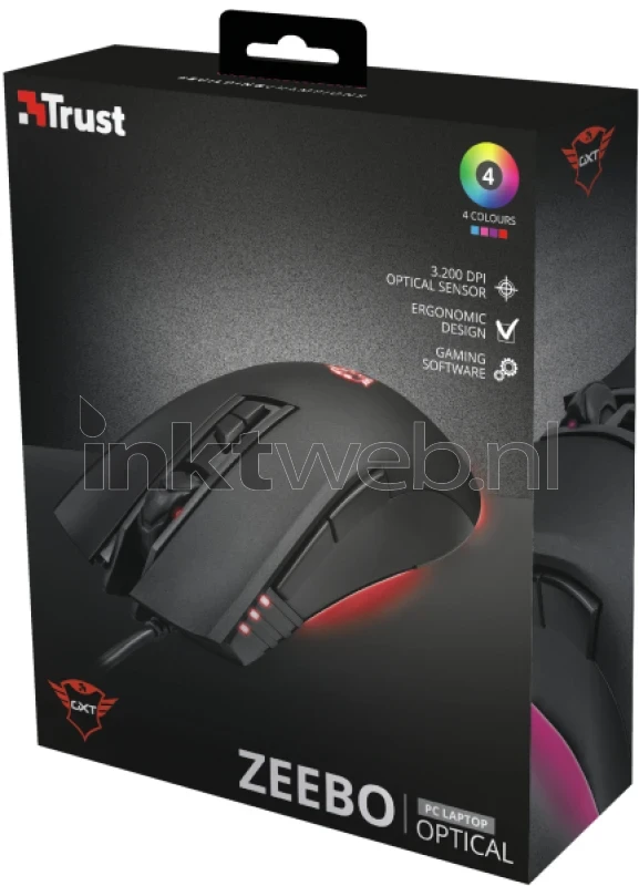 Trust GXT121 Zeebo Gaming muis (Origineel)