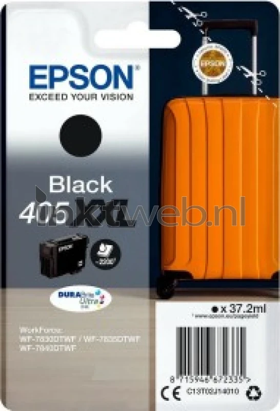 Epson 405XXL zwart cartridge | Voordelig bij Inktweb.nl
