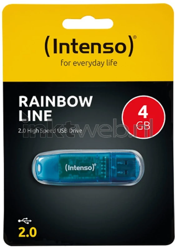 Intenso Rainbow Line USB Stick 4GB (Origineel)