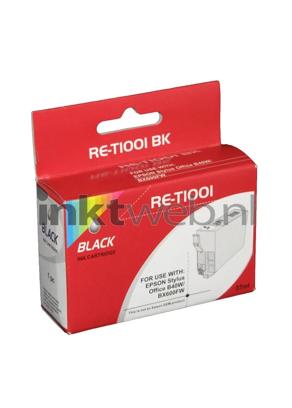 Huismerk Epson T1001 zwart | Voordelig bij Inktweb.nl