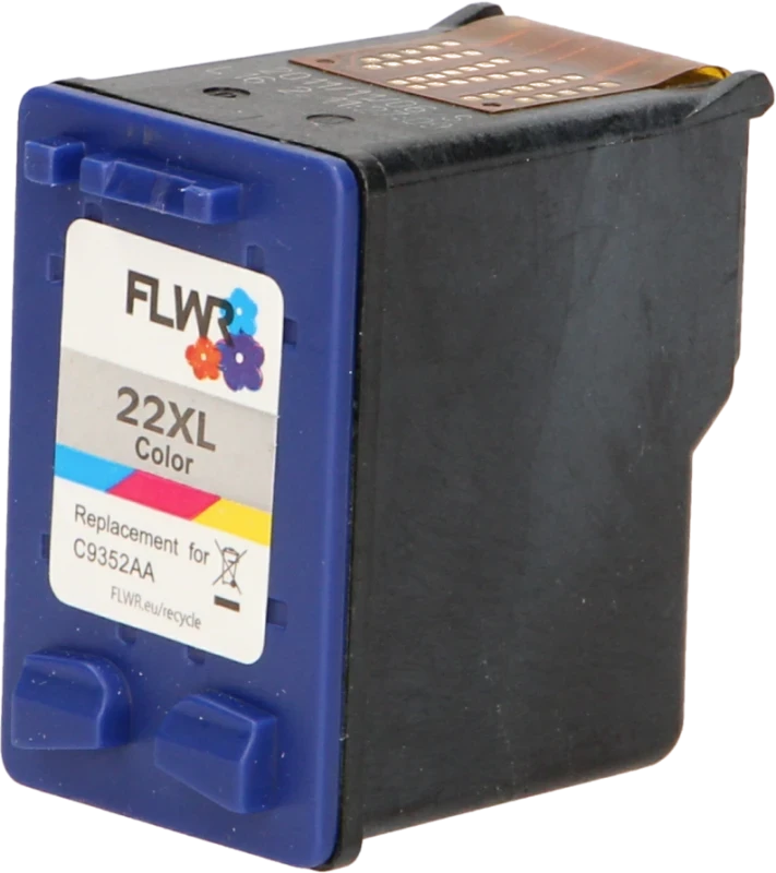 FLWR HP 22XL kleur | Voordelig bij Inktweb.nl