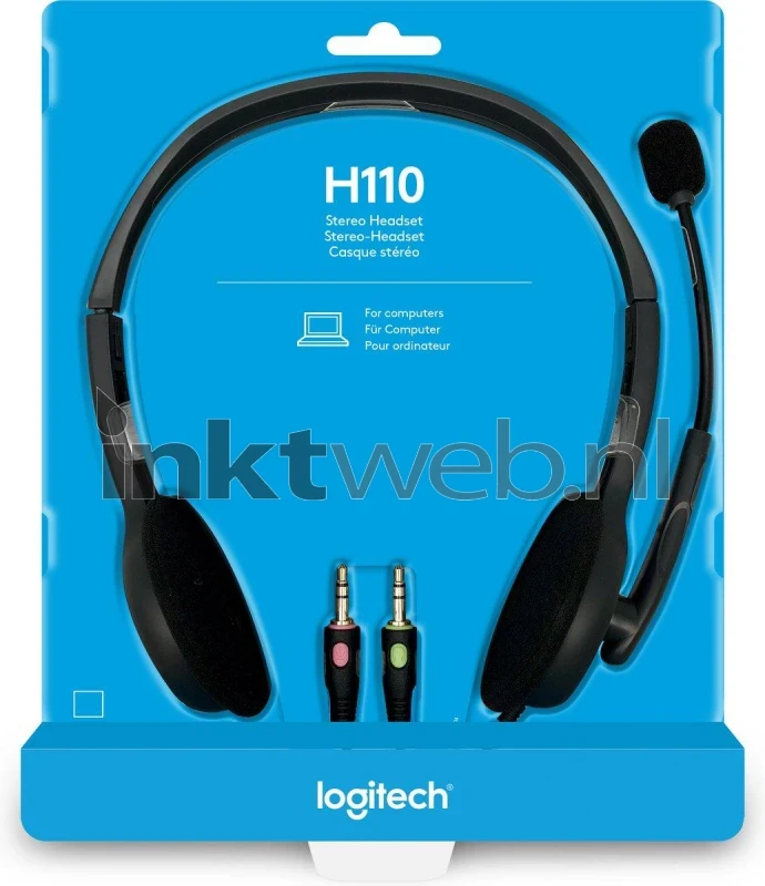 Logitech Headset H110 Audio Stereo (Origineel)