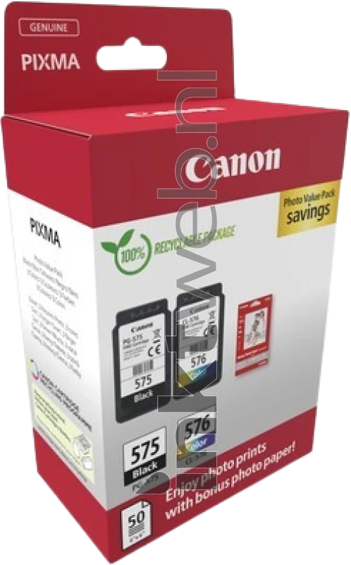 Canon PG-575/CL-576 Multipack | Voordelig bij Inktweb.nl