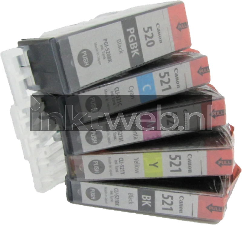 Originele Canon-521 Multipack | Voordelig bij Inktweb