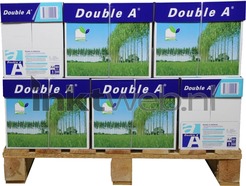 Double A Premium A4 Papier 80 pakken (80 grams) wit (Origineel)