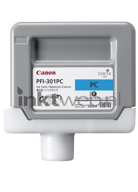 Canon PFI-301 foto cyaan (Origineel)
