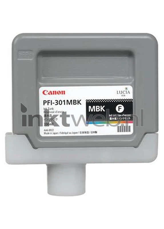 Canon PFI-301 mat zwart (Origineel)
