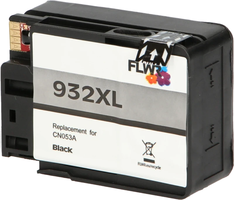 FLWR HP 932XL zwart (Compatible XXL)