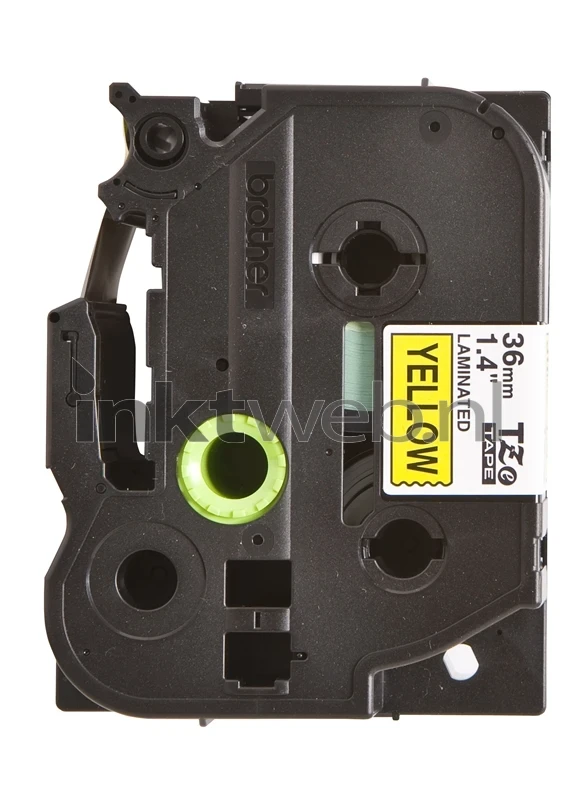 Brother TZE-661 zwart op geel breedte 36 mm (Origineel)