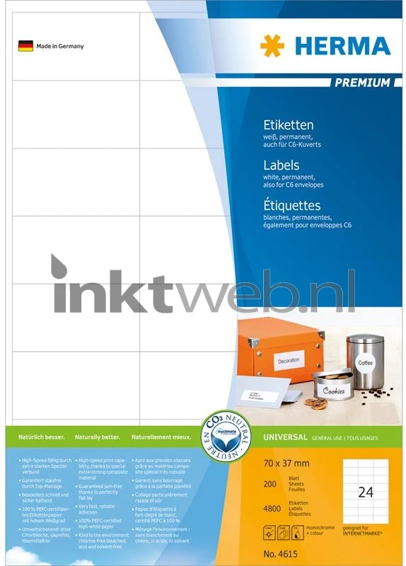 Herma 4615 70x37 mm (Origineel)