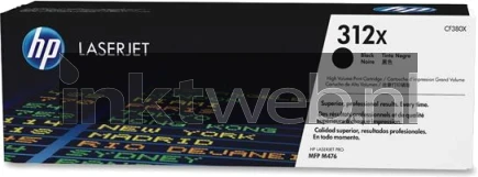 HP 312X zwart (Origineel Hoge Capaciteit)